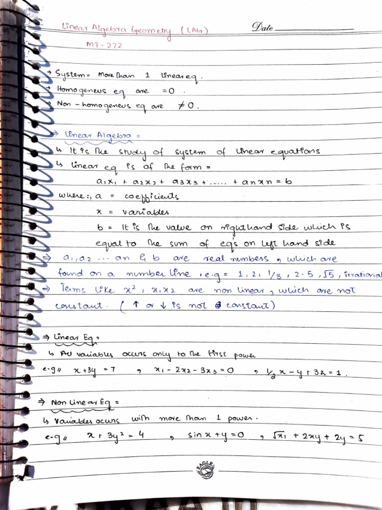 Linear Algebra and Geometry | PDF