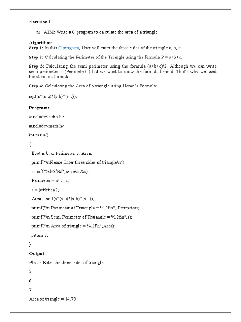 C Lab Manual R 20 | PDF | String (Computer Science) | Computer Program