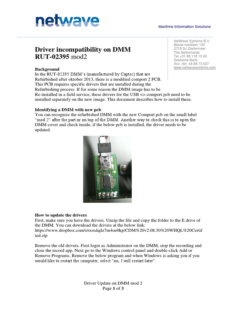 Update Drivers DMM Mod2 | PDF | Device Driver | Microsoft Windows