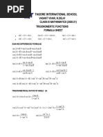 Trigonometry Theory JEE Main and Advanced PDF | PDF | Trigonometric ...