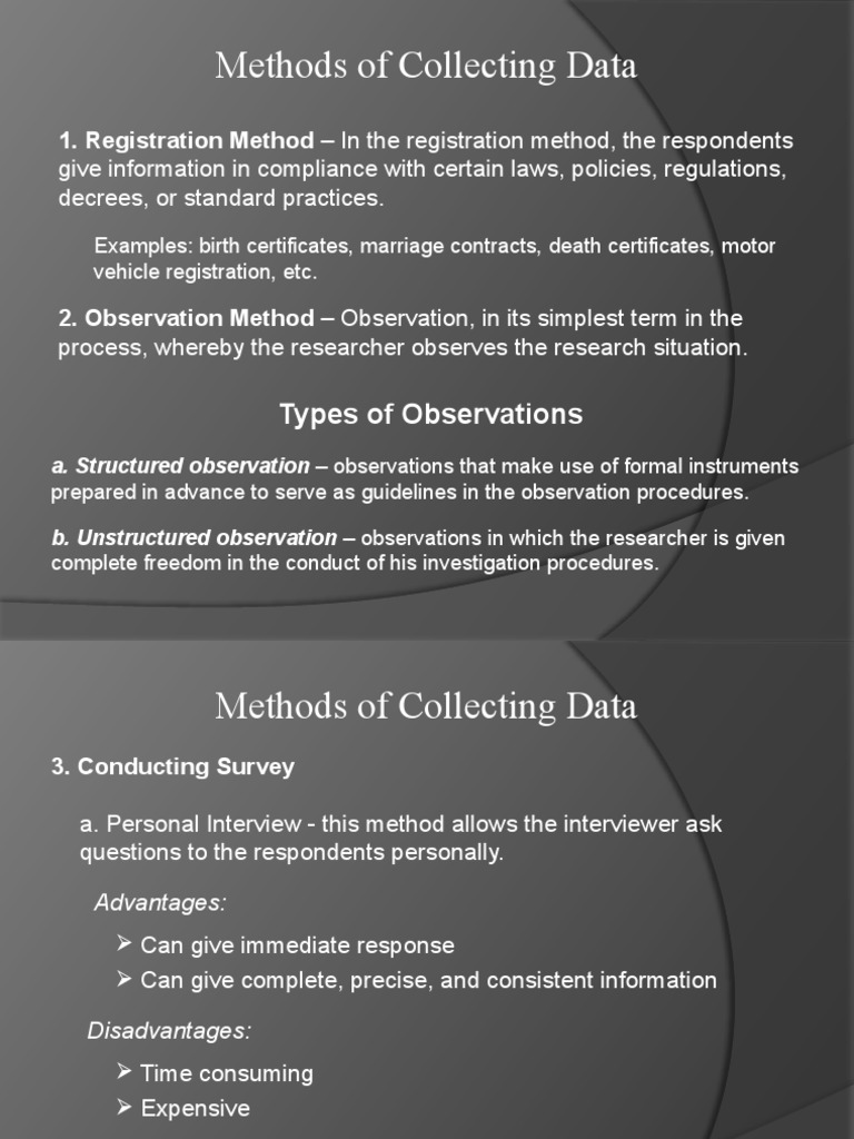 Collecting Data Download Free Pdf Job Interview Experiment