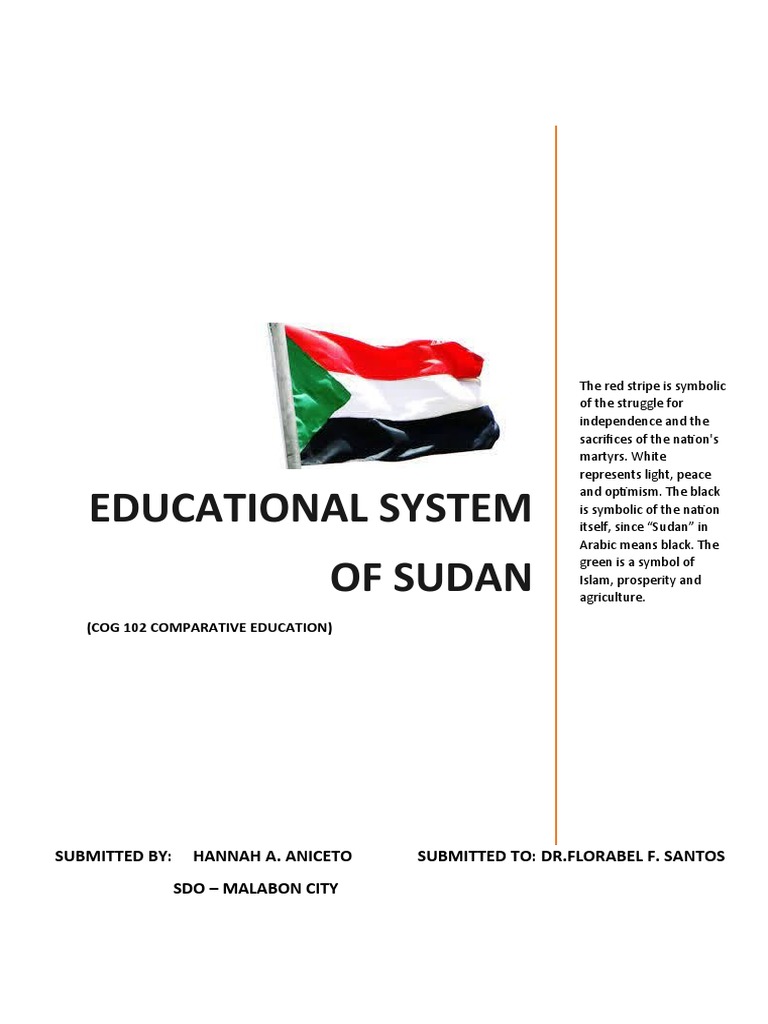 Comparative Education in Sudan-Report-Masteral | PDF | Sudan | Schools