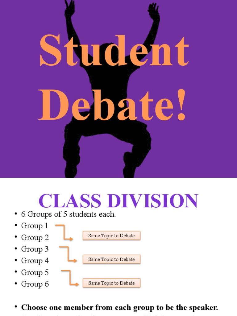 Student Debate! | PDF