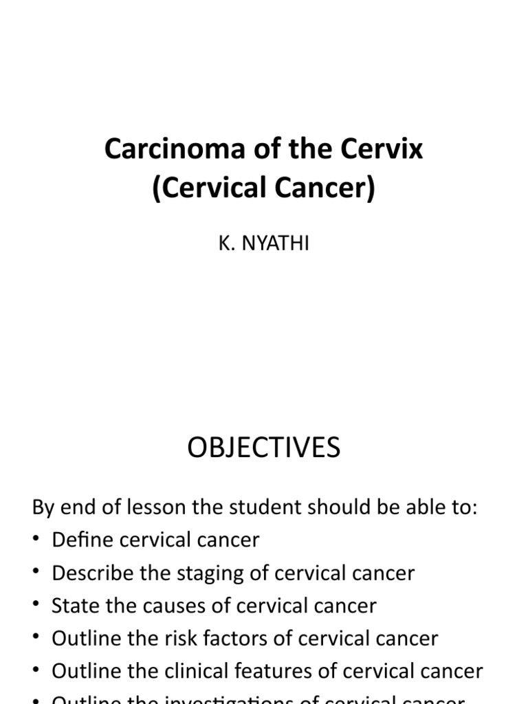 Understanding Cervical Cancer A Comprehensive Review Of Causes Stages
