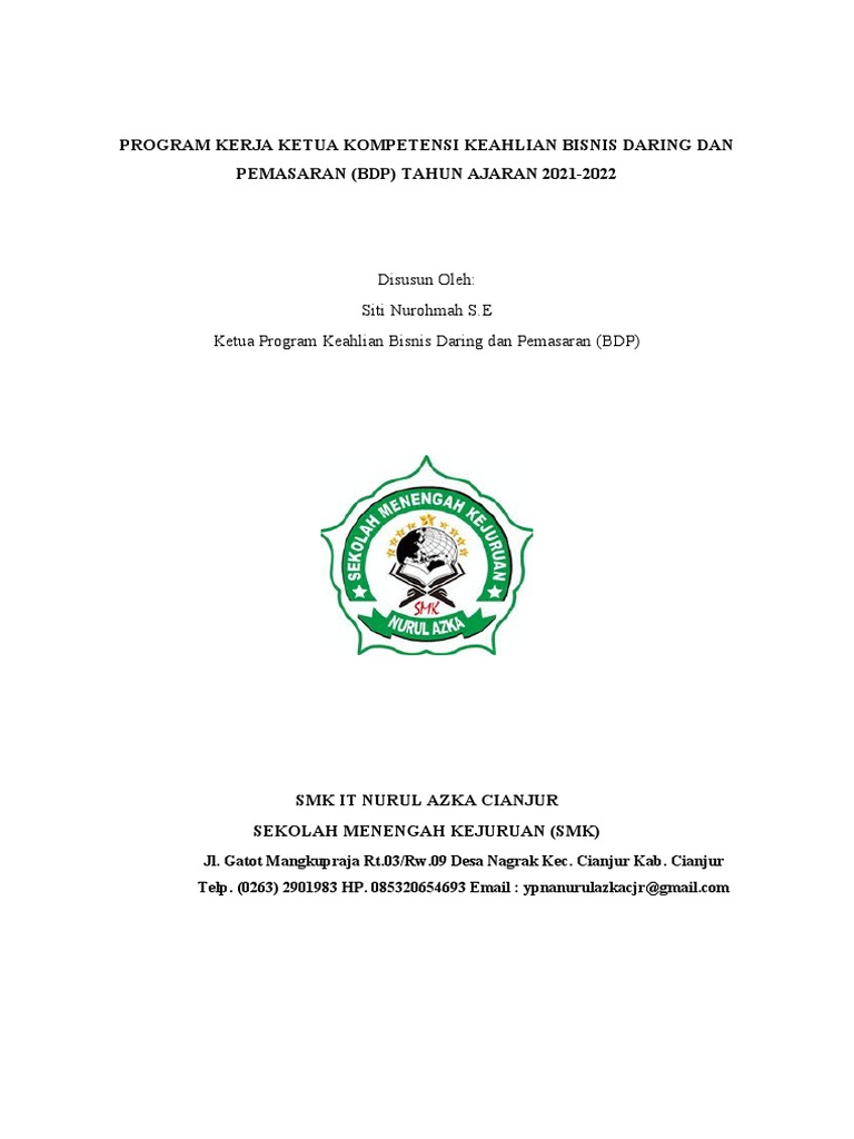 Proker Jurusan BDP | PDF