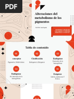 Depósito de Pigmentos Endógenos y Exógenos | PDF | Biología | Medicina ...