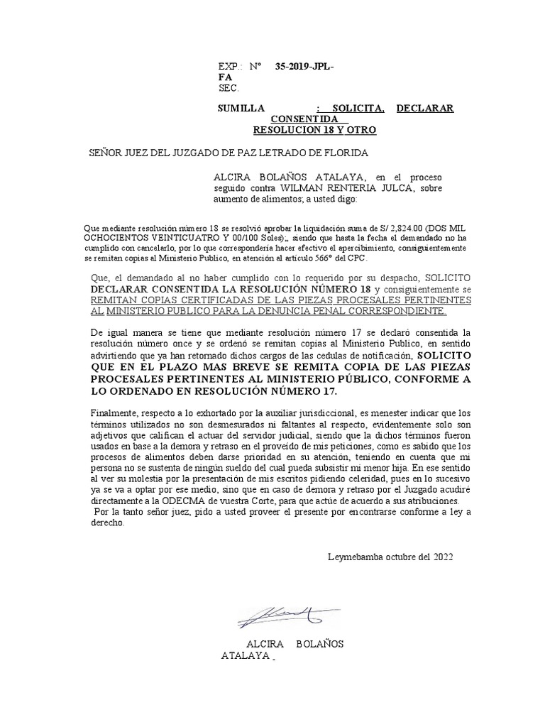 Remitir Al Ministerio Publico | PDF | Judicaturas | Ley Pública