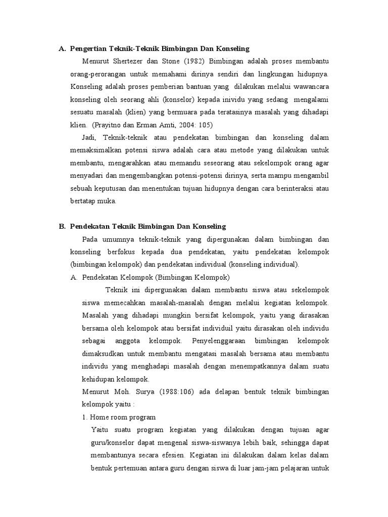 BK Kelompok 3 | PDF | Karier & Perkembangan