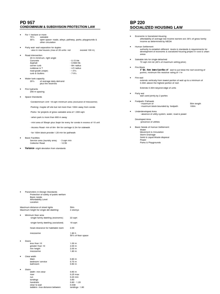 PD 957 BP220. 2doc | PDF | Road | Stairs