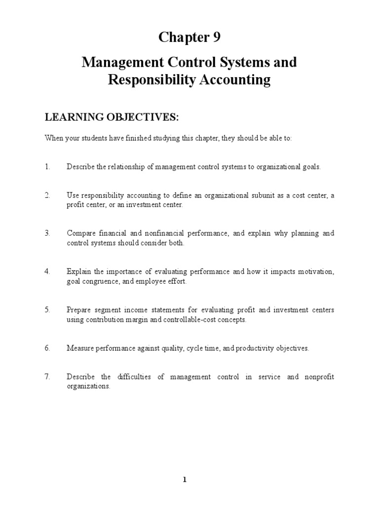 CH 09 Imaim | PDF | Goal | Incentive