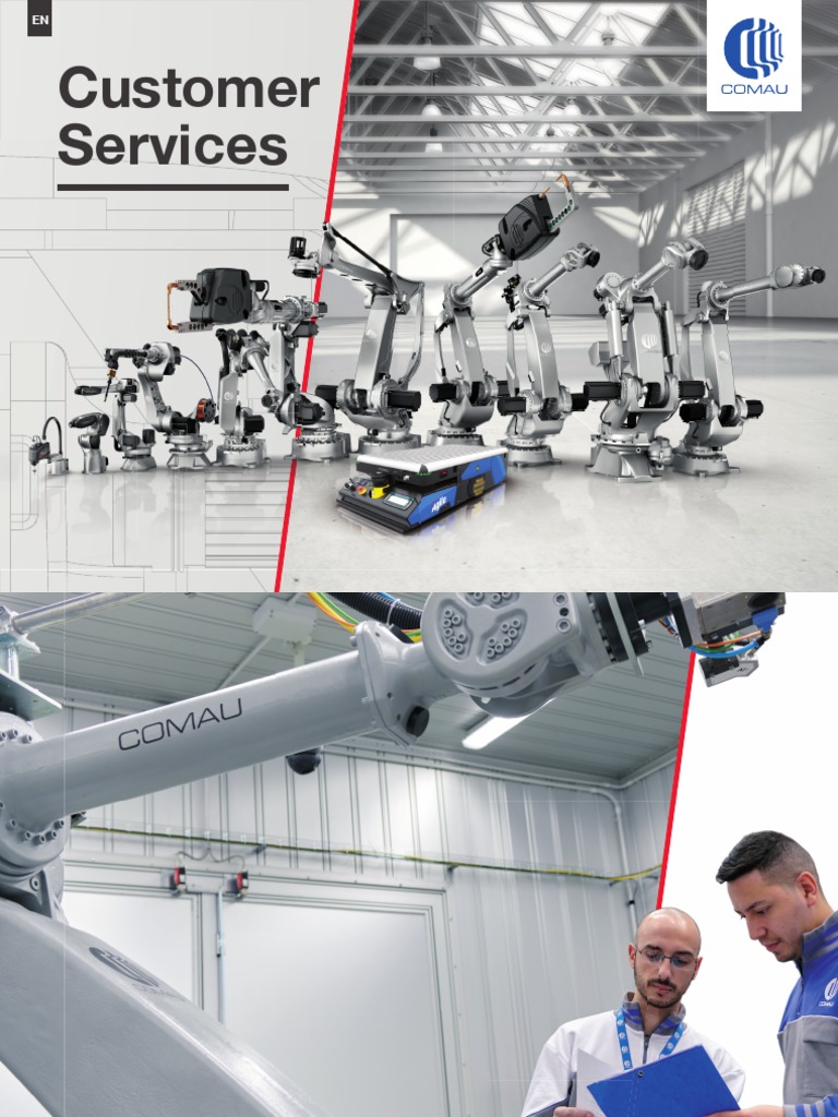 Comau Customer-Service Brochure EN | PDF | Educational Technology | Multimedia