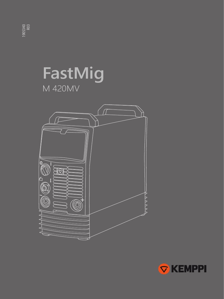 Fastmig M 420 MV Om Es | PDF | Ingenieria Eléctrica | Soldadura
