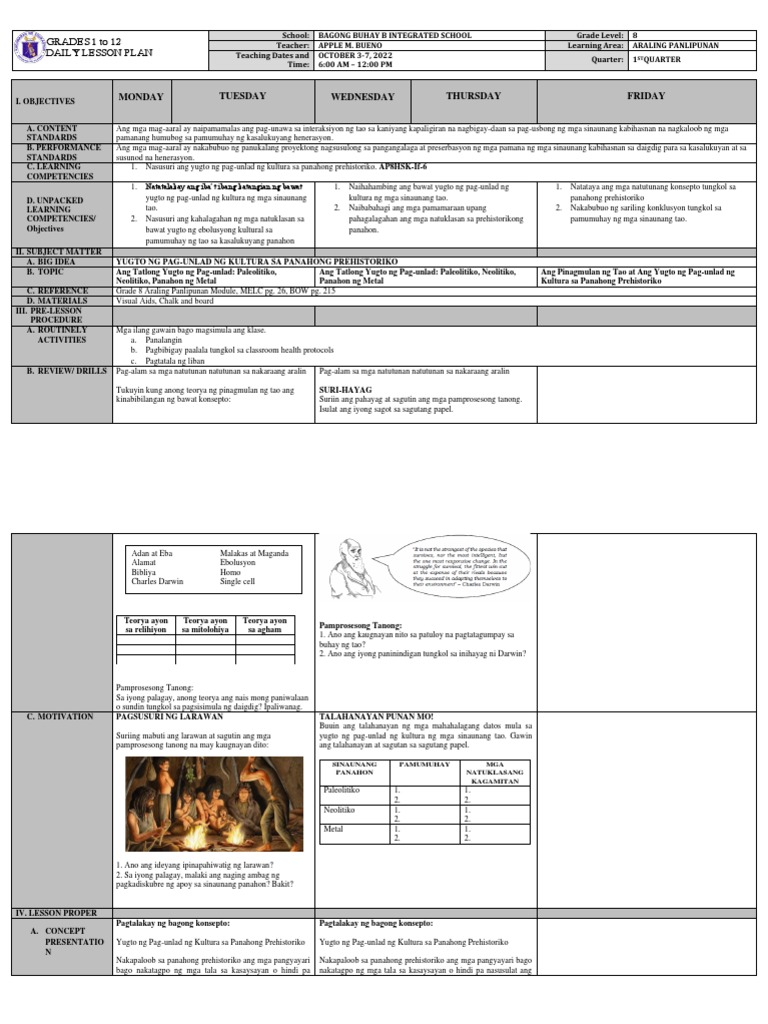 WLP Ap8 Lesson 4 | PDF