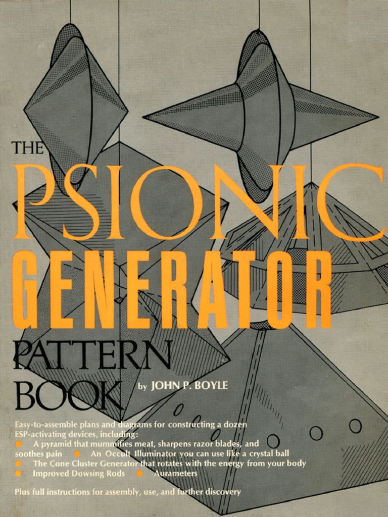 The Psionic Generator Pattern Book by John P. Boyle | PDF | Dowsing ...