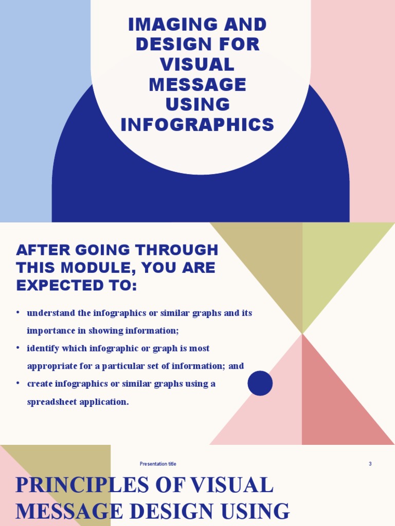 WEEK 5 Imaging and Design For Visual Message Using Infographics | PDF ...