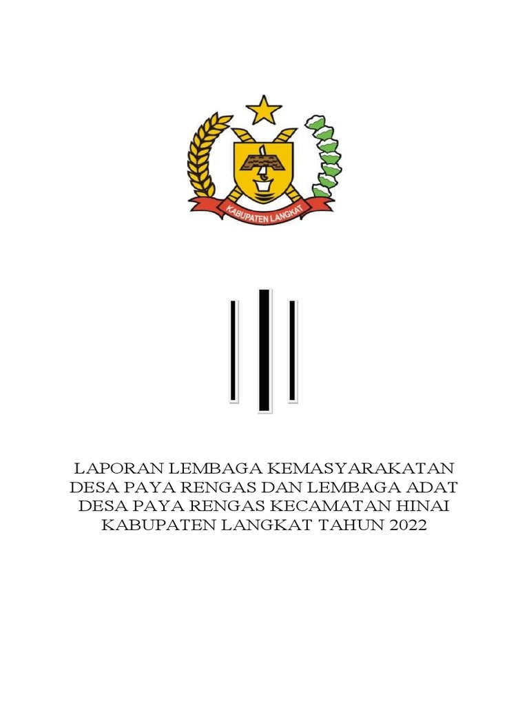 Sistematika Pelaporan Kondisi LKD 1 | PDF