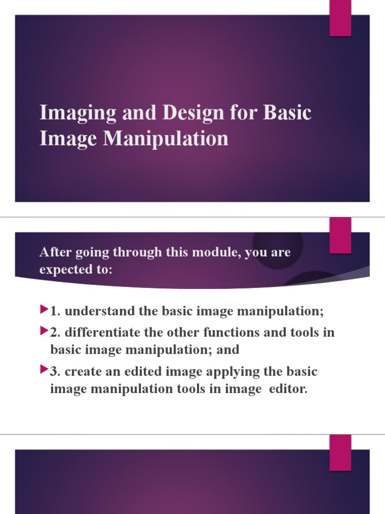 Week 4 Imaging and Design For Basic Image Manipulation | PDF | Image ... Week 4 Imaging and Design For Basic Image Manipulation | PDF | Image ...