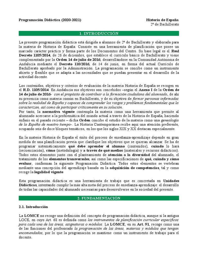 Programación Parte Curricular | PDF | Plan de estudios | Conocimiento Programación Parte Curricular | PDF | Plan de estudios | Conocimiento