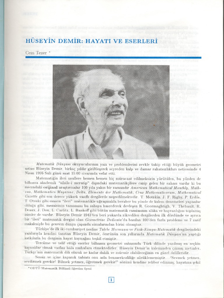 Huseyin Demir | PDF