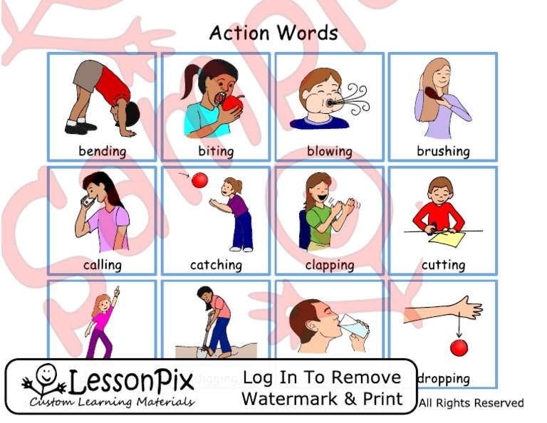 Action+Words Material 9521223 | PDF