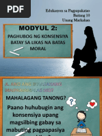 VAL ED 7 - Q2 - 5 - Paghubog NG Konsensiya Gabay Ang Pananampalataya NG Pamilya | PDF
