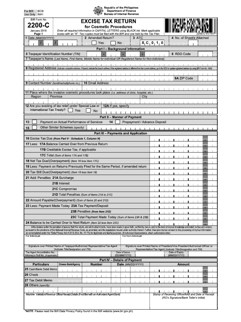 Form 2200-C, Petrache | PDF