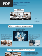 Basics of Business Management | PDF