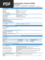 Sodium-Hypochlorite - SDS | PDF | Dangerous Goods | Toxicity