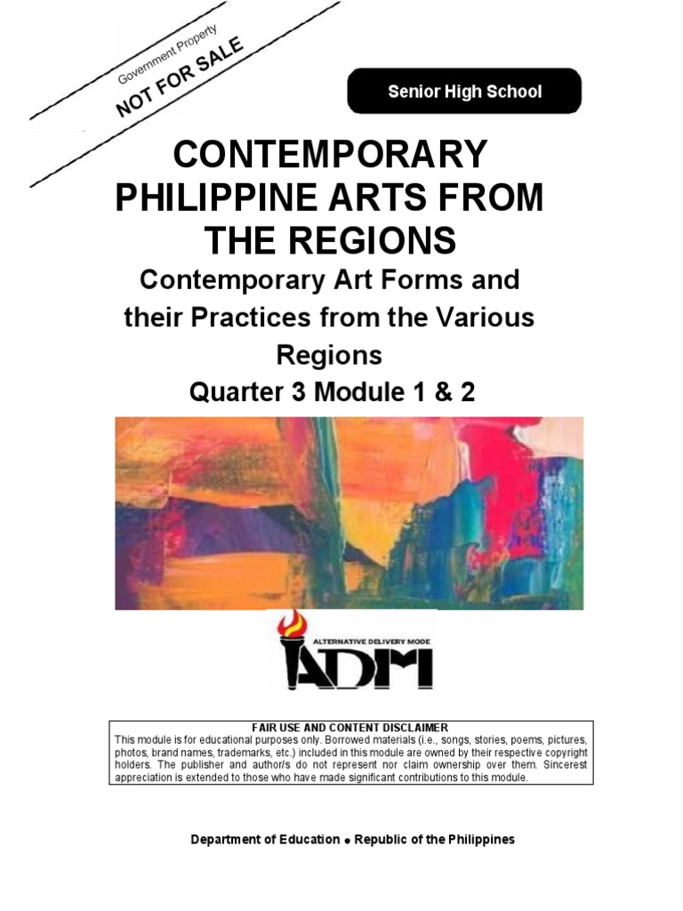 1 2 Contemporary Philippine Arts From The Regions | PDF | The Arts | Cebu