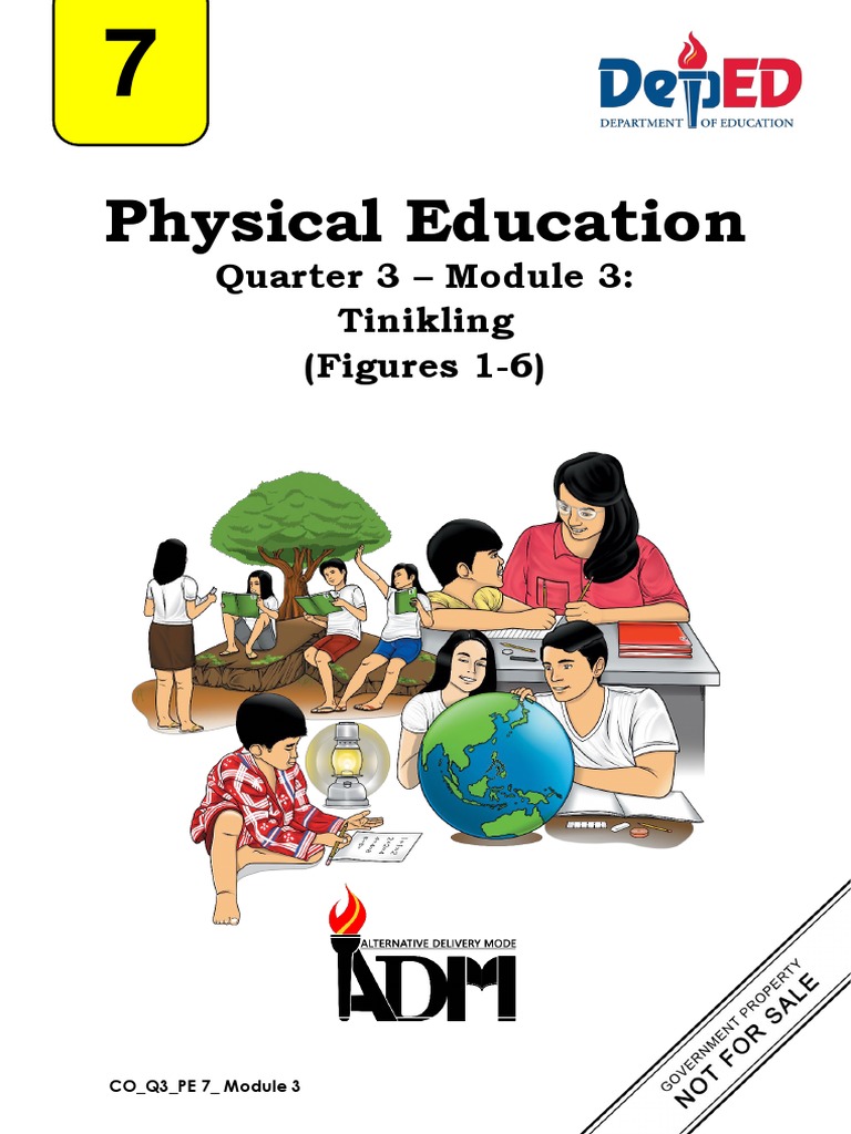 PE7-Q3 - Mod3 - Tinikling - (Figures 1-6) | PDF | Learning | Dances