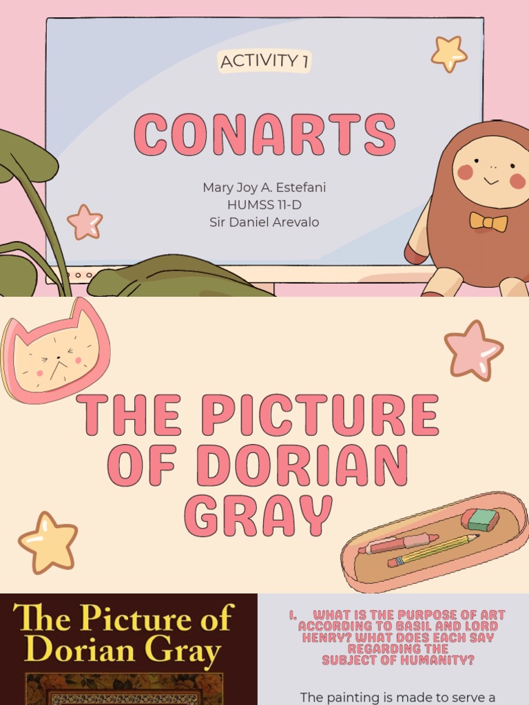 The Picture of Dorian Gray Activity 1 | PDF | Beauty | The Picture Of ...