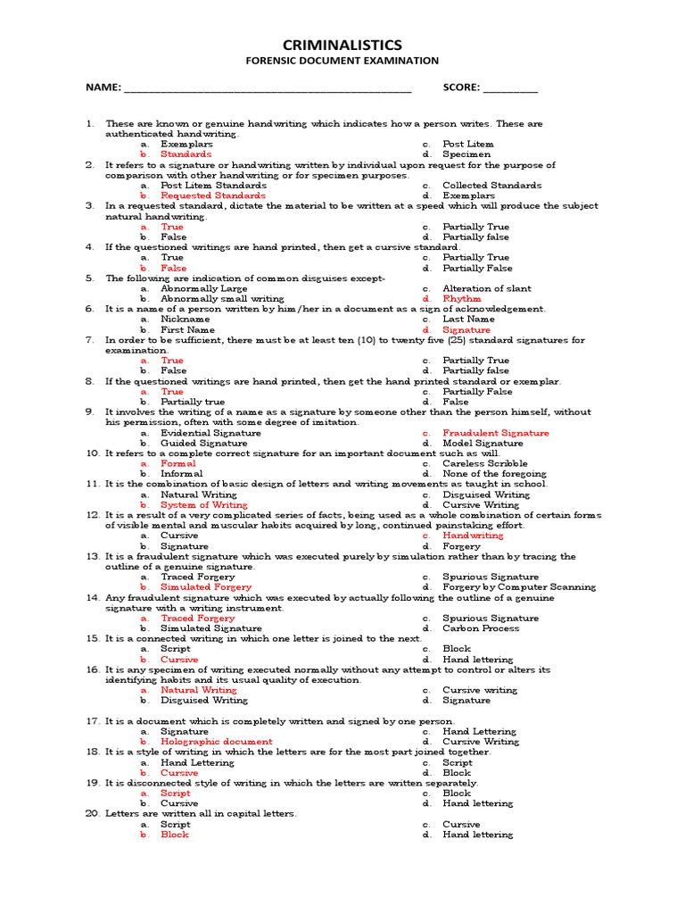 Forensic 4 Qde | PDF | Banknote | Writing