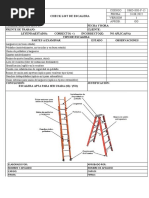 Check List de Escaleras | PDF