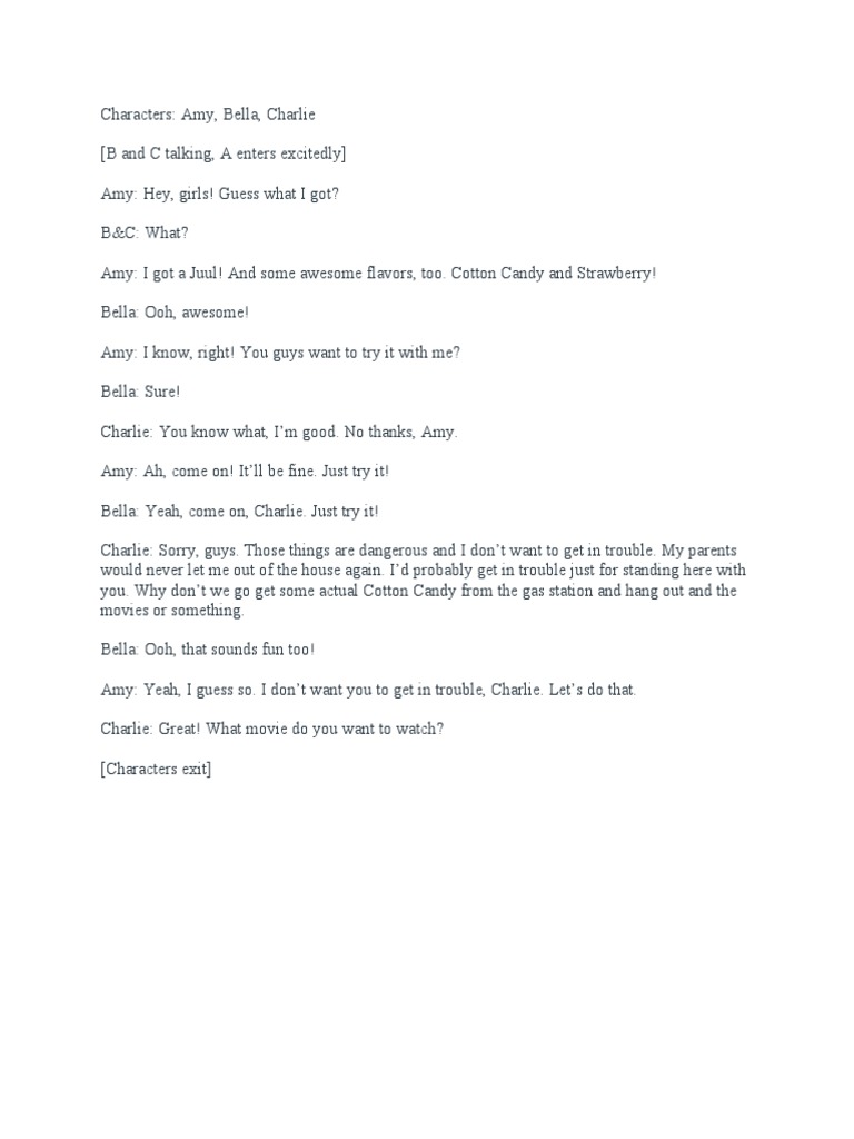 STOP Health Skit | PDF