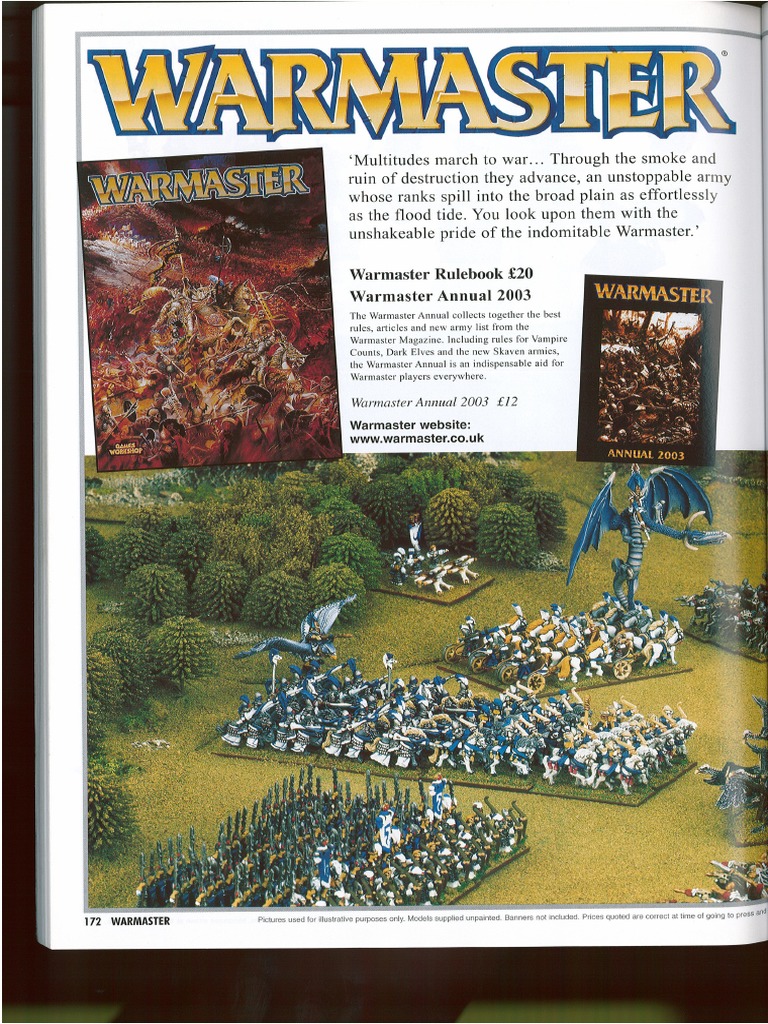 2004 Warmaster Catalogue | PDF