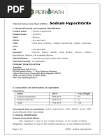 Material Safety Data Sheet - Clorox Healthcare Bleach Germicidal Wipes ...