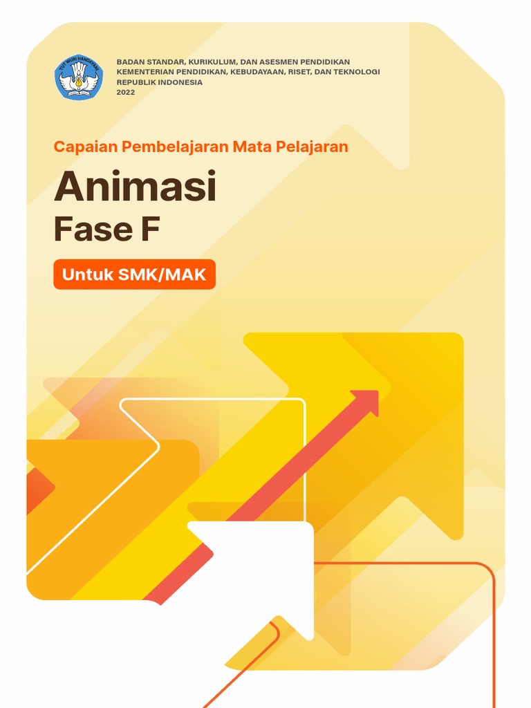 CP Mata Pelajaran Animasi | PDF | Seni