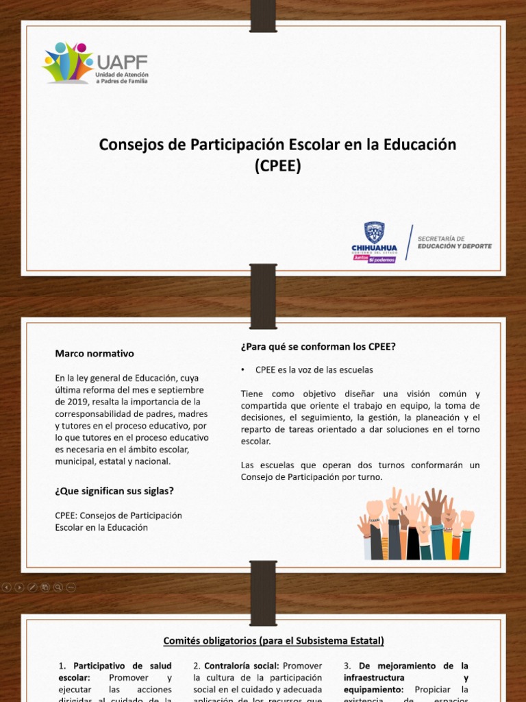 Consejos de Participación Escolar en La Educación | PDF