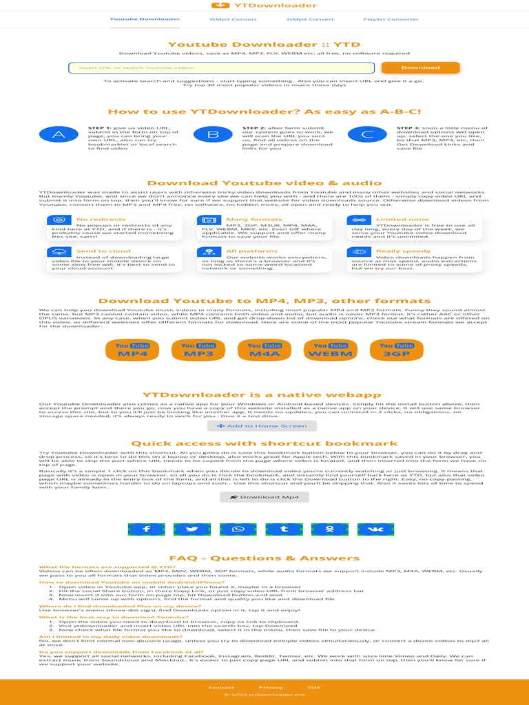 Youtube Downloader. Download Video From Youtube & Other Sites at ...