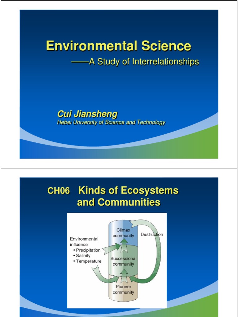 Kinds of Ecosystem and Communities | PDF | Forests | Grassland