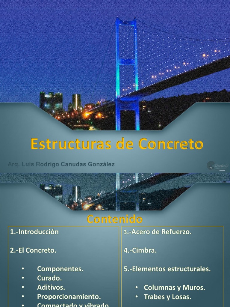 Estructuras de Concreto Reforzado | PDF | Hormigón | Cemento