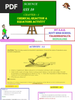 Class 10 Science Activity Solutions | PDF | Chlorine | Magnesium