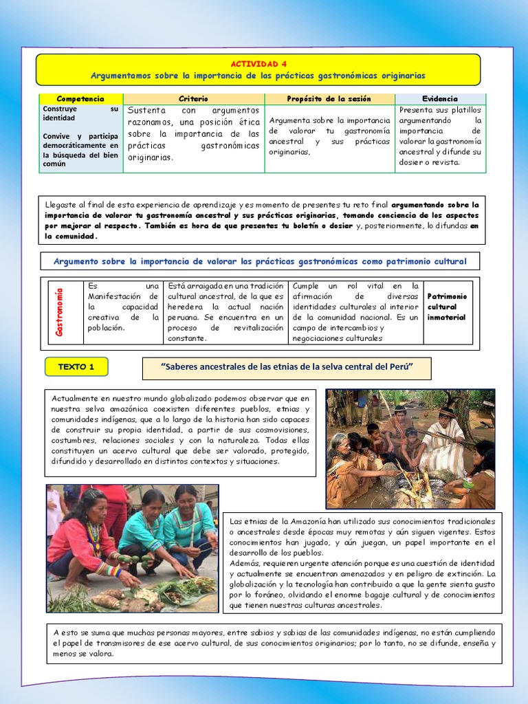 EDA 3 - Sem 4 - DPCC 5 | PDF | Perú | Selva amazónica