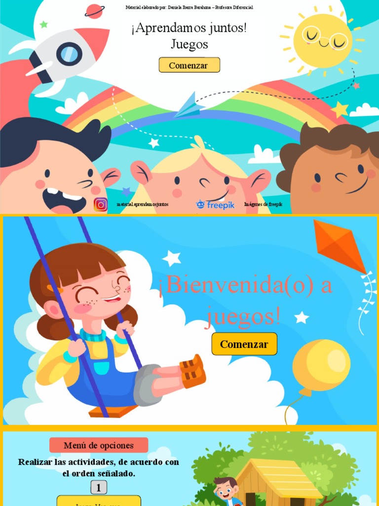 Aprendamos Juntos - Juegos 2 | PDF