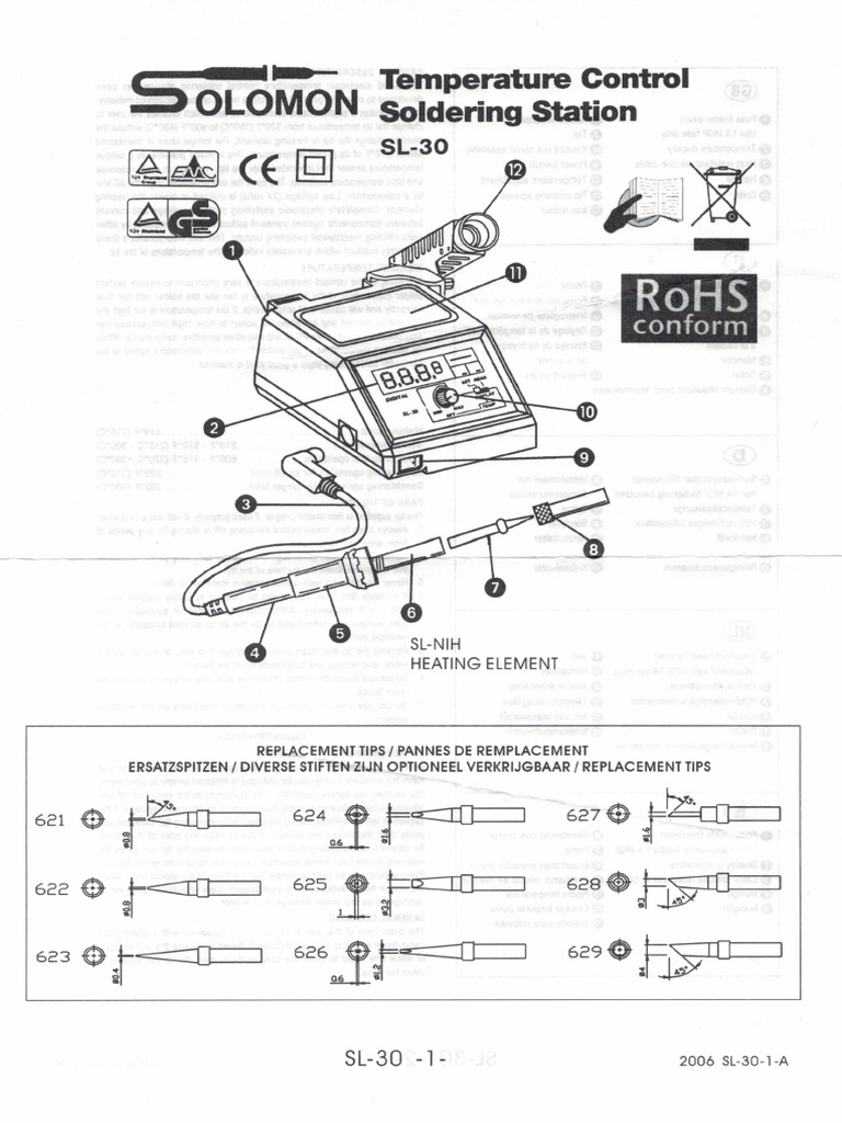 Solomon SL-30 Retroamplis | PDF
