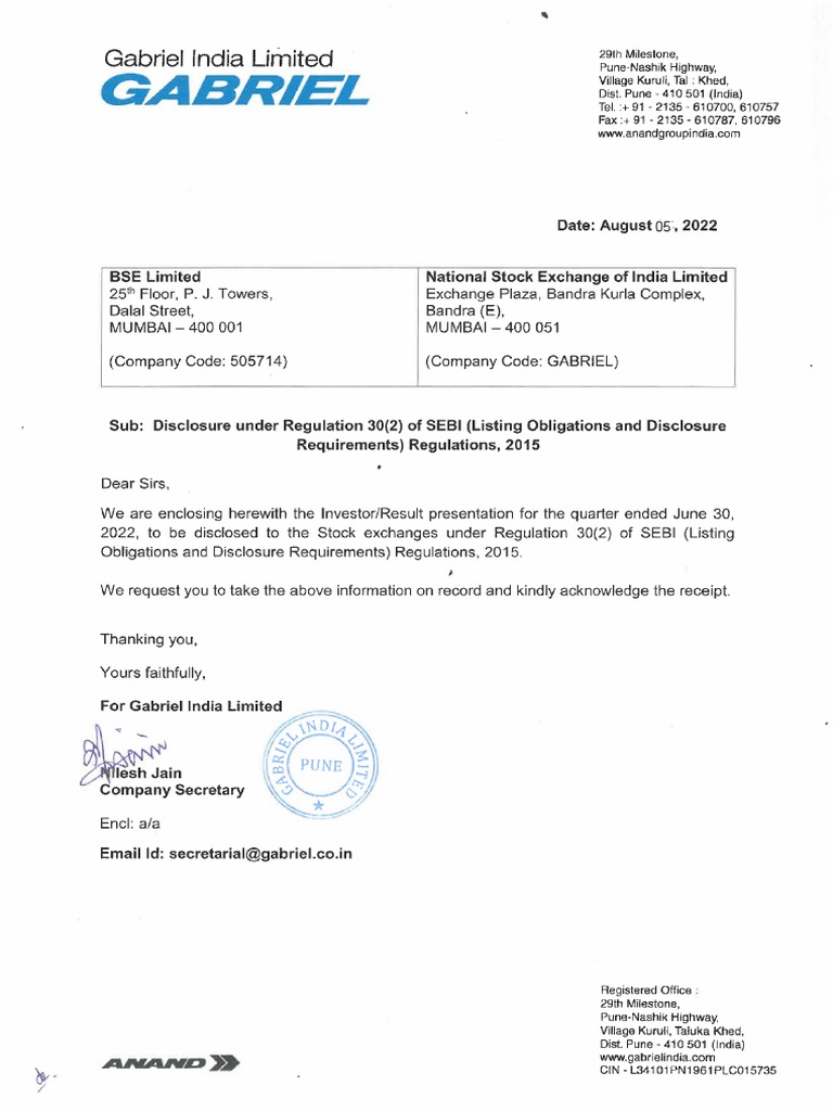 Q1 FY23 Financial Results Overview | PDF | Working Capital | Economies