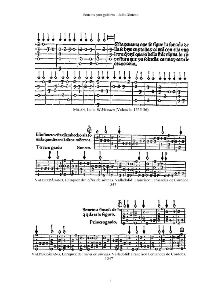 Sonatas Ejemplos | PDF