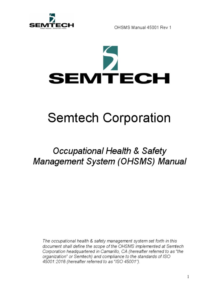 Corporate Safety Manual | PDF | Risk | Occupational Safety And Health