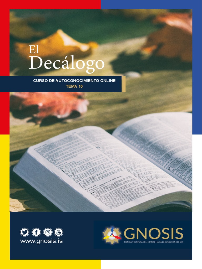 CLASE 10 - El Decálogo | Descargar gratis PDF | Diez Mandamientos | Creencia religiosa y doctrina