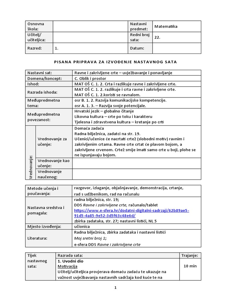 022 - Ravne I Zakrivljene Crte | PDF